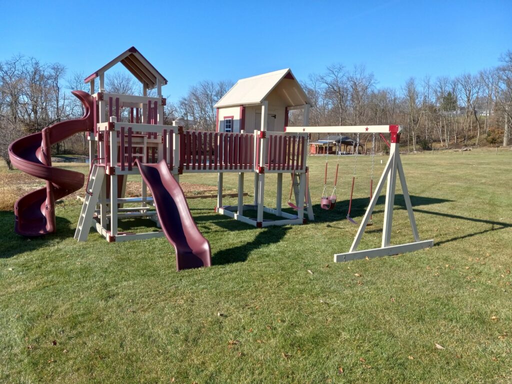 Galaxy Star Vinyl Playset | Swing Set Nation